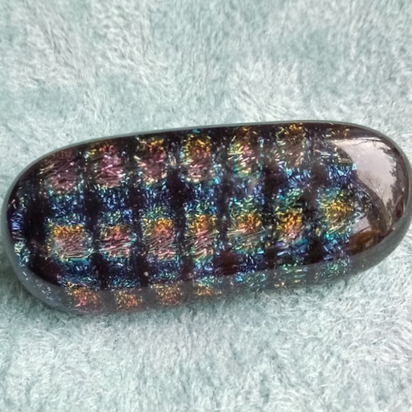 Jewelry | Dichroic Glass Pin Stained Glass | Poshmark